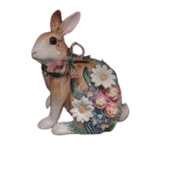 Holiday | Vintage Fitz And Floyd Rabbit Figurine | Poshmark